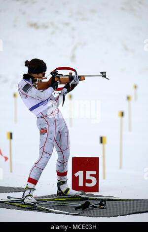 Army Capt. Allison Hsieh, a member of the California National Guard ...