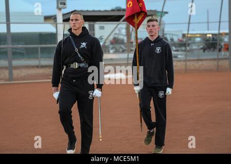 Captain Matthew S. Galadyk, platoon commander, U.S. Marine Corps Silent ...