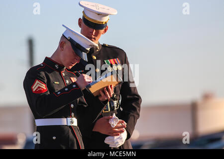 Captain Matthew S. Galadyk, platoon commander, U.S. Marine Corps Silent ...