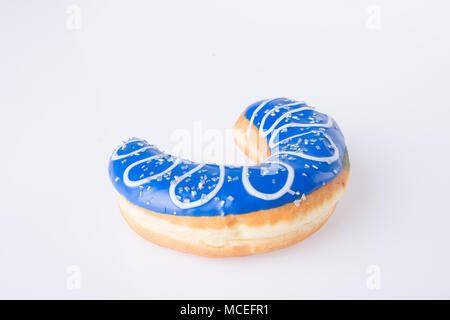 donut. moon shape donut on background Stock Photo - Alamy