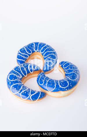 donut. moon shape donut on background Stock Photo - Alamy