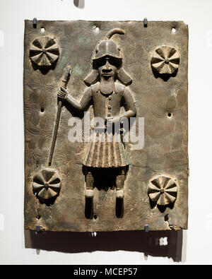 Berlin. Germany. Benin Bronzes. Oba / King (Ozolua?), 16-17th century ...