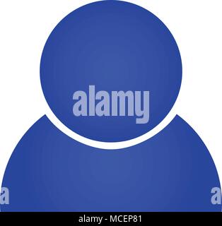 Computer User Icon. Flat style vector EPS Stock Vector Image & Art - Alamy