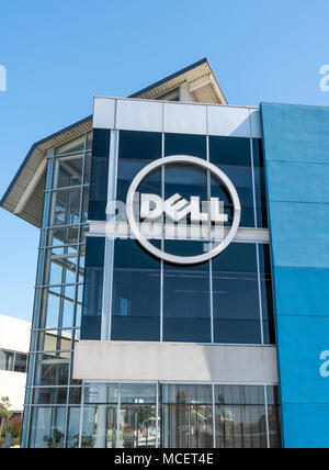 Dell logo building Stock Photo - Alamy