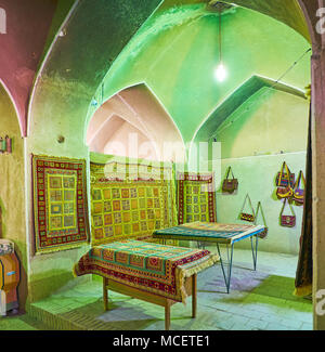 Traditional Persian carpet, Carpet Museum of Iran,Tehran, Iran Stock ...