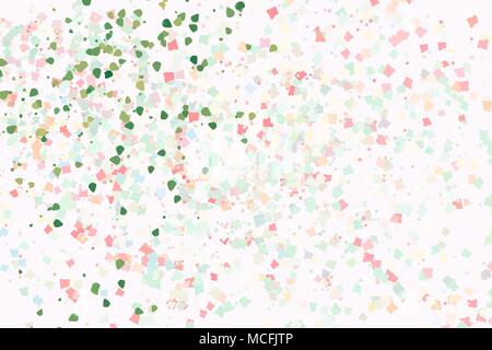 Color abstract motion, particle or random geometric pattern generative ...