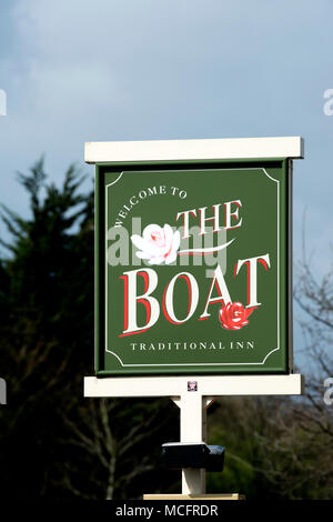 The Boat pub alongside the Birmingham and Fazeley Canal, Minworth, West ...