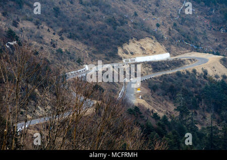 Chelela Pass, Bhutan Stock Photo - Alamy