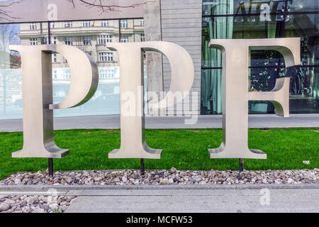 PPF logo, PPF group member, Czech Republic Stock Photo - Alamy