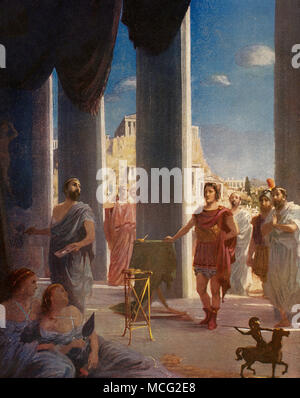 Apelles of Kos (4th century BC). Painter of ancient Greece. Alexander ...