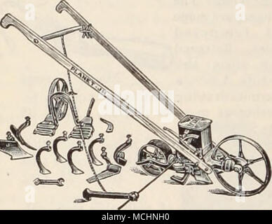 . No. 25 Planet Jr. Combined Hill and Drill Seeder and Double Wheel Hoe ...