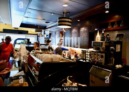 Local coffee shop cafe at Rehoboth Beach, Delaware, USA Stock Photo - Alamy