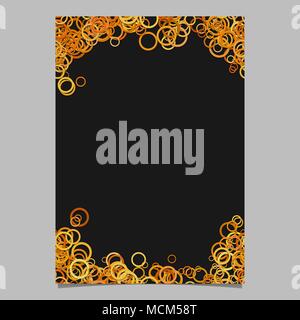 Blank circle brochure template Stock Vector Image & Art - Alamy