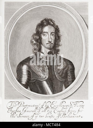 THOMAS FAIRFAX (1612-1671) English nobleman and Parliamentary commander ...