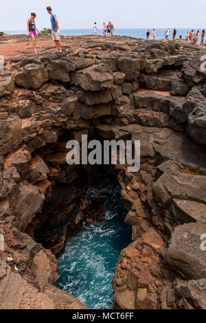 South Point ( Ka Lae ) of the Big Island of Hawaii in the south Kona ...