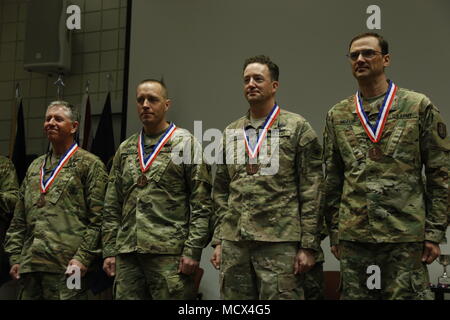 Staff Sgt. Jeremy Teela from the Utah National Gaurd begins the Chief ...