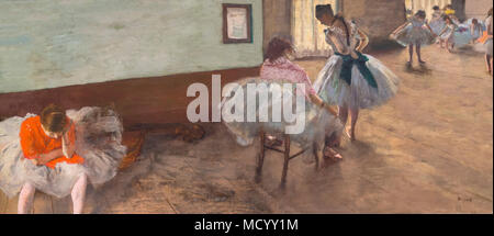 The Dance Lesson, Edgar Degas, circa 1879, National Gallery of Art ...