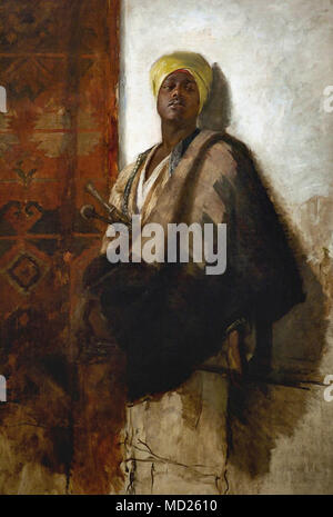 'Guard of the Harem' by Frank Duveneck Stock Photo - Alamy