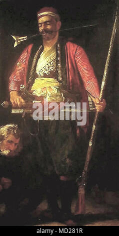 Millet Francis David The Turkish Guard Stock Photo - Alamy