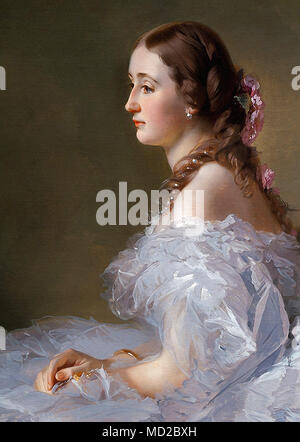 Winterhalter Franz Xavier - Portrait of Lydia Schabelsky 4 (Detail ...