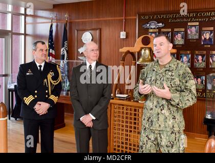 VIRGINIA BEACH, Va. (March 16, 2018) – Rear Adm. Brian J. Brakke ...