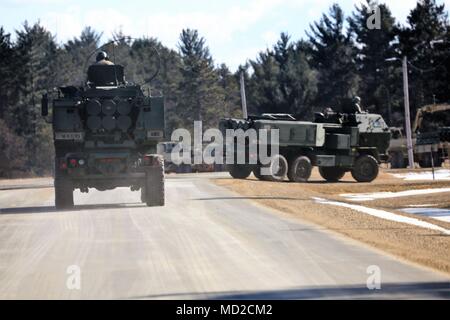 Students in reclassification training for the Army’s 13M military ...