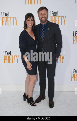 Rory Scovel and Jordan Boughrum at the world premiere of "I Feel Pretty ...