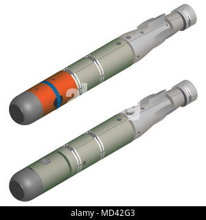 Torpedo Weapon Isolated Stock Photo - Alamy