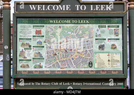 Staffordshire map England Stock Photo - Alamy