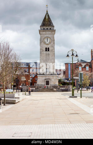 Nicholson War Memorial, clock, England's tallest, war memorial,Leek ...