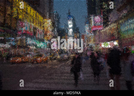 Time square. New York. Words Stock Photo - Alamy
