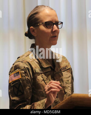 Col. Michelle Link, commanding officer for the 372nd Engineer Brigade ...