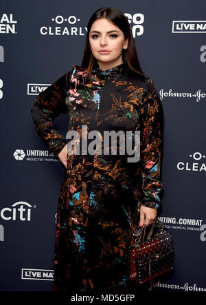 Christabelle Borg attending the Global Citizen Live event held at the ...