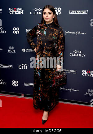 Christabelle Borg attending the Global Citizen Live event held at the ...