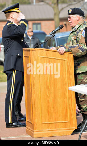 Maj. Gen. Duane Gamble, Rock Island Arsenal senior commander and ...