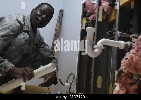 Space Force Col. Jacob Middleton listens to remarks from Vice President ...
