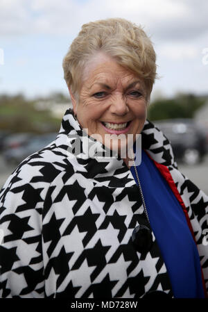 Country singer Kathy Durkin arrives to pay her respects to singer Big ...