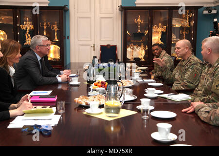 Brig. Gen. Richard R. Coffman, the commander of the U.S. Army Europe ...