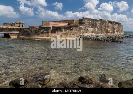 Fortin de San Geronimo de Boqueron (Fort San Geronimo) aerial view, San ...