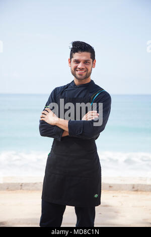 Portrait of chef Alan Zamudio of La Mazatleca Mazatlan, Mexico Stock ...