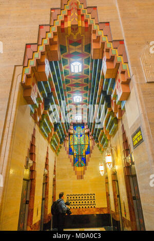 Inside Guardian Building Detroit, Michigan, USA. Oct. 24, 2014 Stock ...