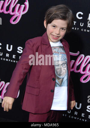 Asher Miles Fallica attends the LA Premiere of "Driven" at the ArcLight ...