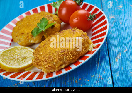 Traditional Irish Cod Fish Cakes Stock Photo - Alamy