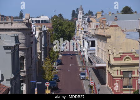 Fremantle street view Stock Photo - Alamy