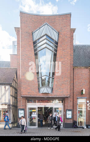 Solihull shopping centre near Birmingham The Midlands England UK ...