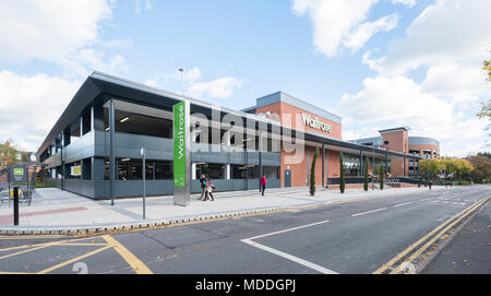 Solihull shopping centre near Birmingham The Midlands England UK ...