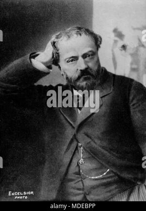Emmanuel Chabrier - portrait of French composer, Benque, Paris Stock ...