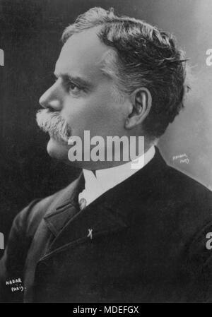 Jules Chéret - Portrait of the French painter and lithographer ...