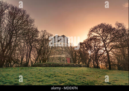 Old windmill at East Knoyle, Wiltshire, UK Stock Photo - Alamy