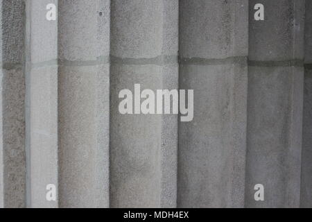 Close-up of a fluted and engaged column of the colonnade at the Step ...
